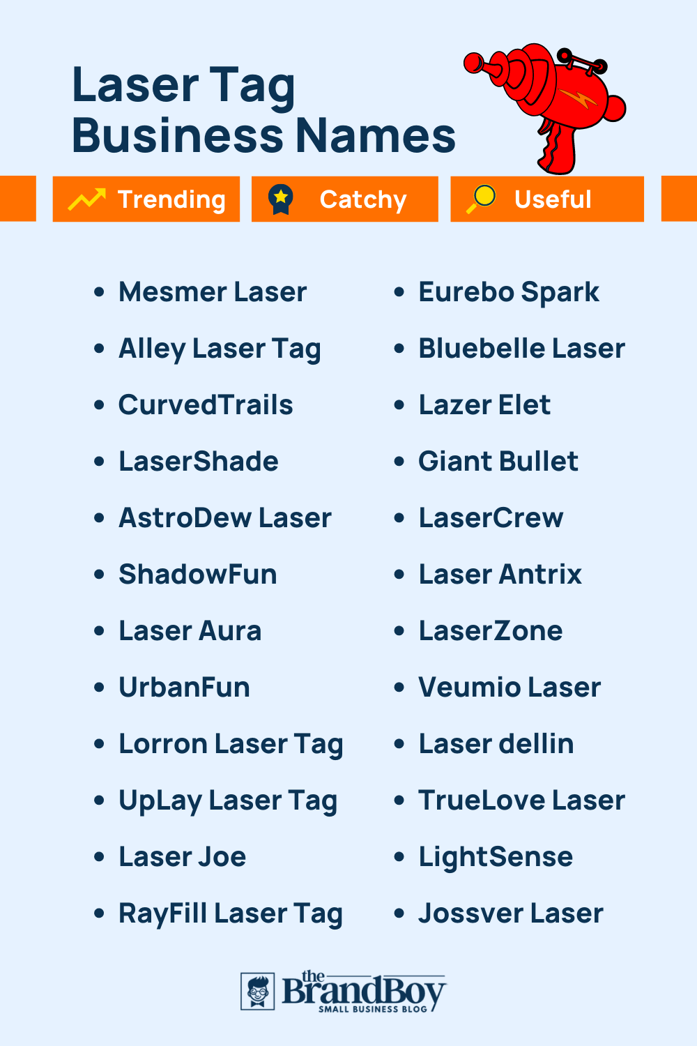 473 Catchy Laser Tag Business Names Ideas Video Infographic 473 Catchy Laser Tag Business Names Ideas Video Infographic