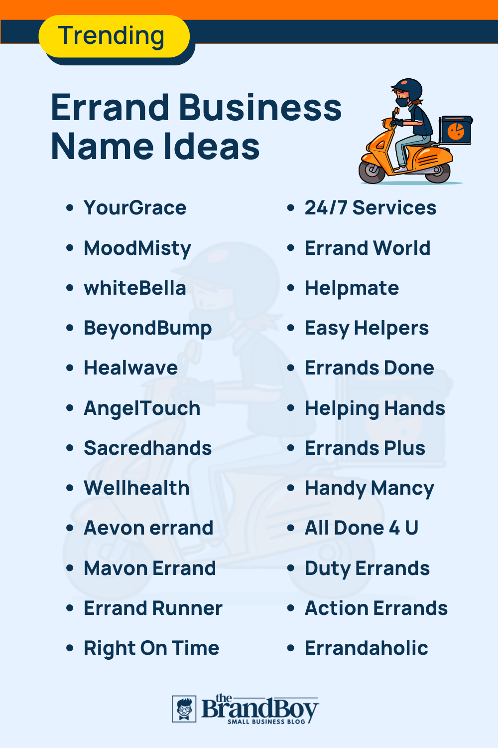 1656+ Errand Business Names Ideas (+Generator) (Video+Infographic)