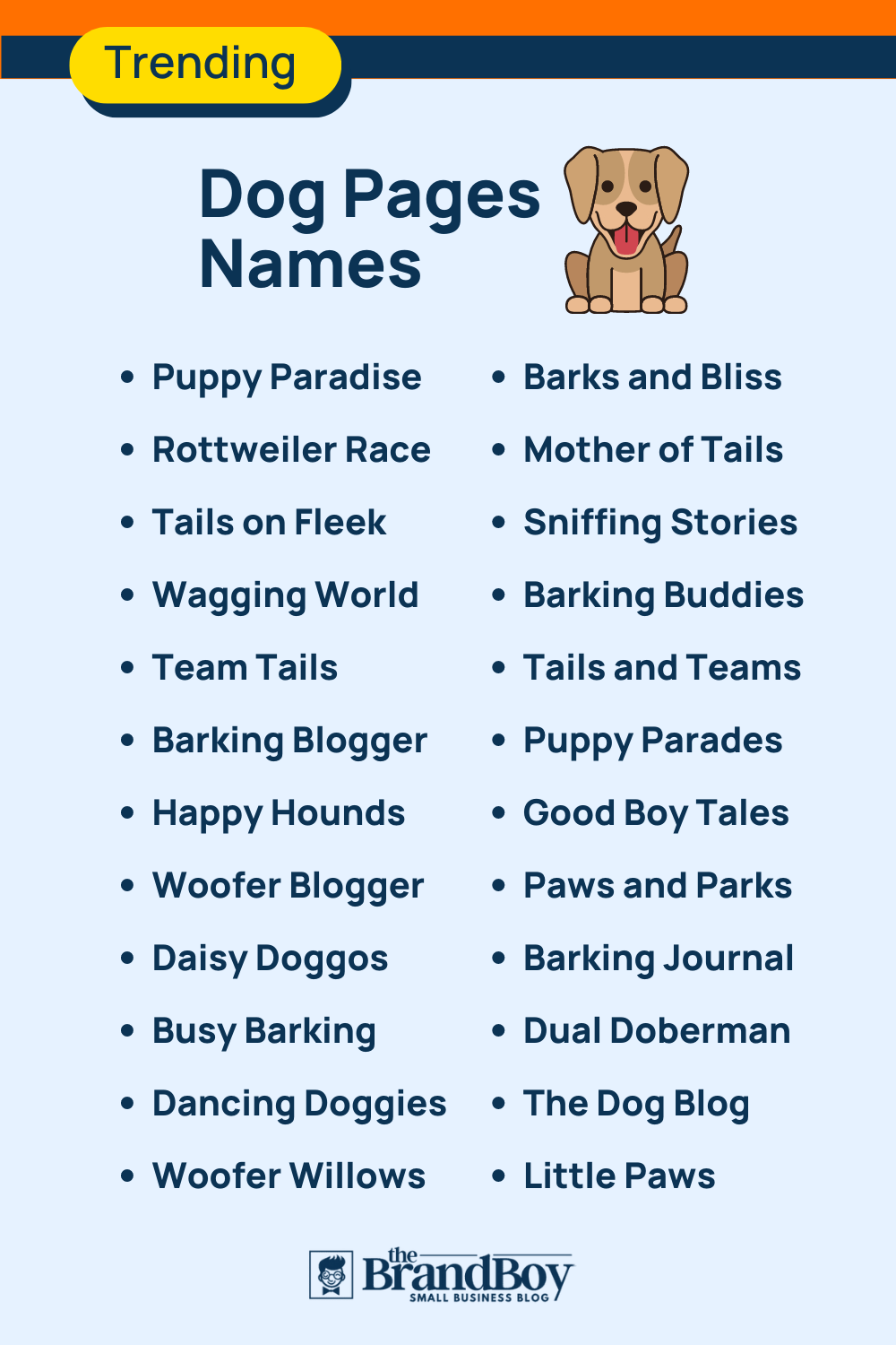 601 Best Dog Blog Names Thebrandboy 601-best-dog-blog-names-thebrandboy