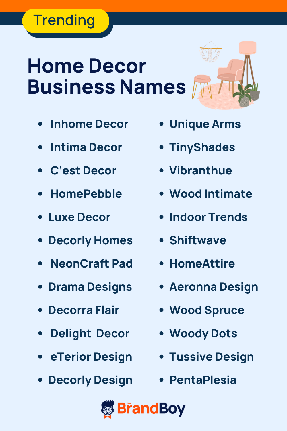 1022 Home Decor Business Name Ideas Video Infographic 1022 Home Decor Business Name Ideas Video Infographic