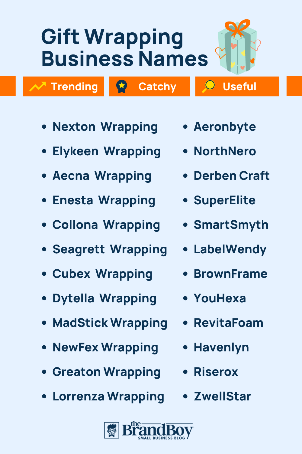 645 Gift Wrapping Business Names Ideas And Domains Generator Guide 645 Gift Wrapping Business Names Ideas And Domains Generator Guide