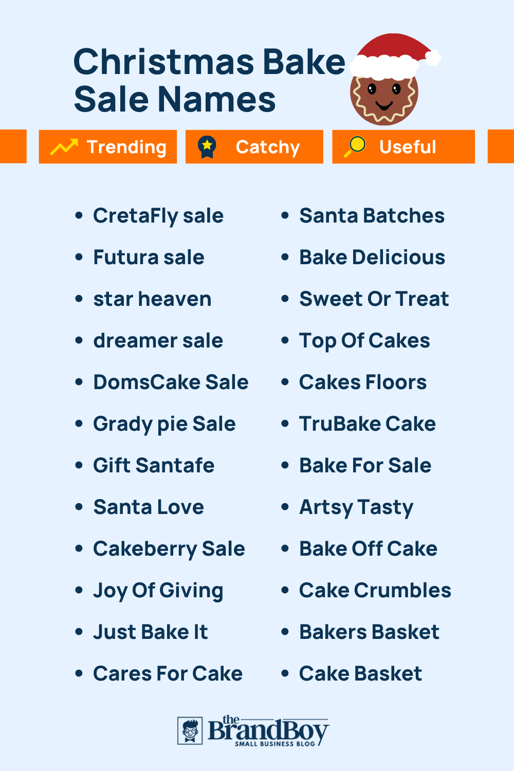 375 Best Christmas Bake Sale Names TheBrandBoy 375 Best Christmas Bake Sale Names TheBrandBoy