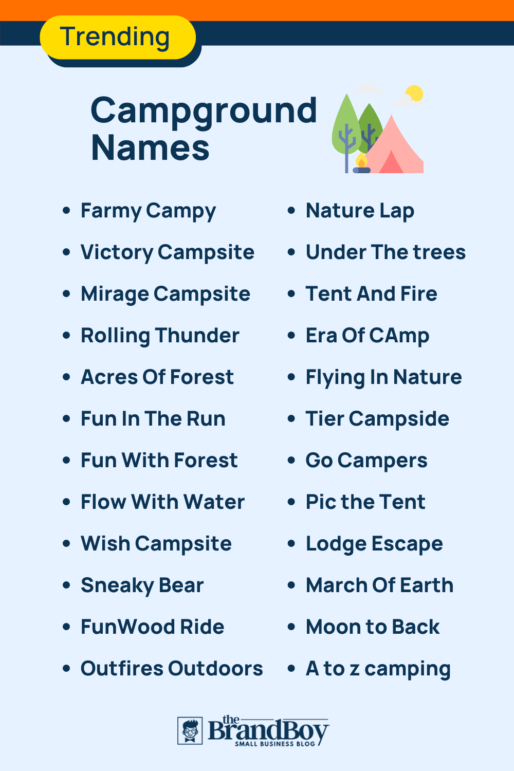 655 Best Campground And Campsite Names TheBrandBoy Com 655 Best Campground And Campsite Names TheBrandBoy Com