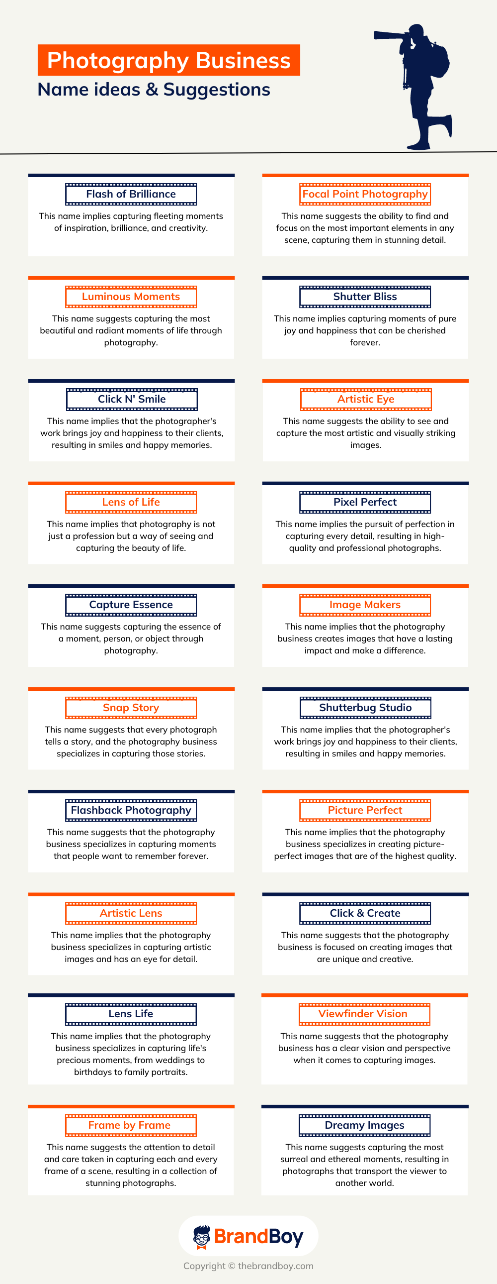 1240+ Photography Business Names Ideas, Suggestions & Domain Ideas ...