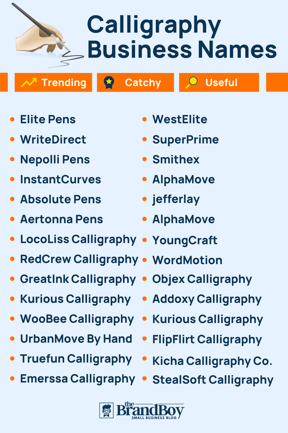 1015+ Calligraphy Business Names Ideas & Domains - BrandBoy