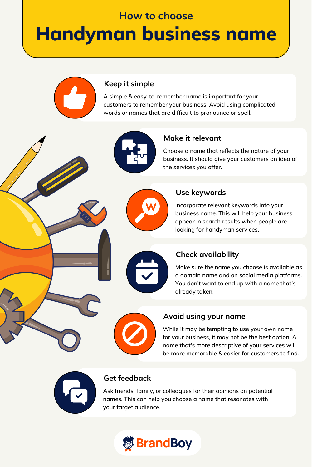 1100+ Best Handyman Business Names Ideas & Suggestions (+Generator ...