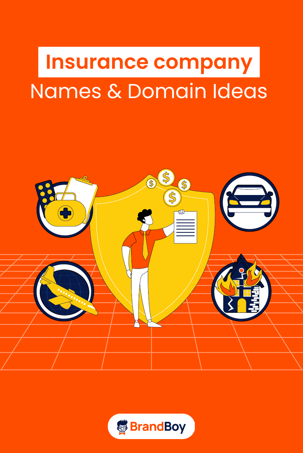 1050+ Insurance Company Names Ideas & Domains (Video+Infographic)