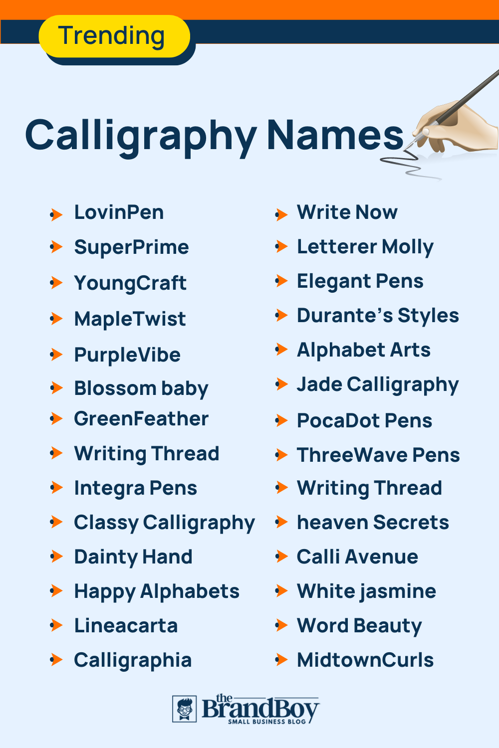 1015+ Calligraphy Business Names Ideas & Domains - BrandBoy