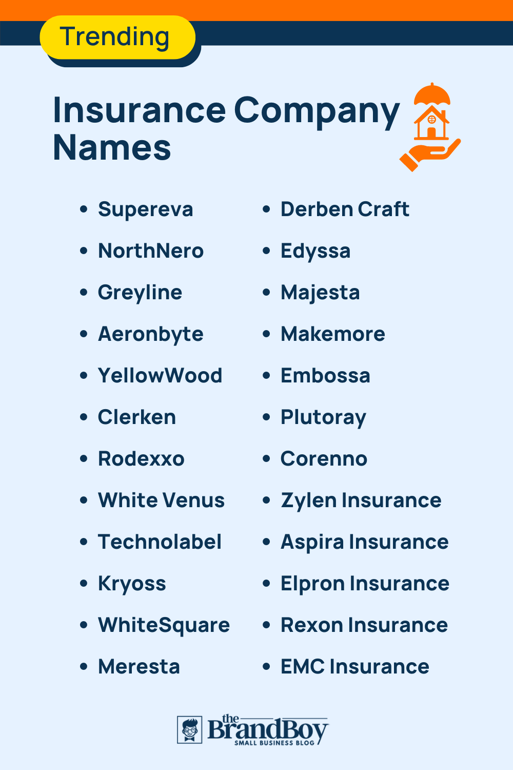 1050+ Insurance Company Names Ideas & Domains (Video+Infographic)