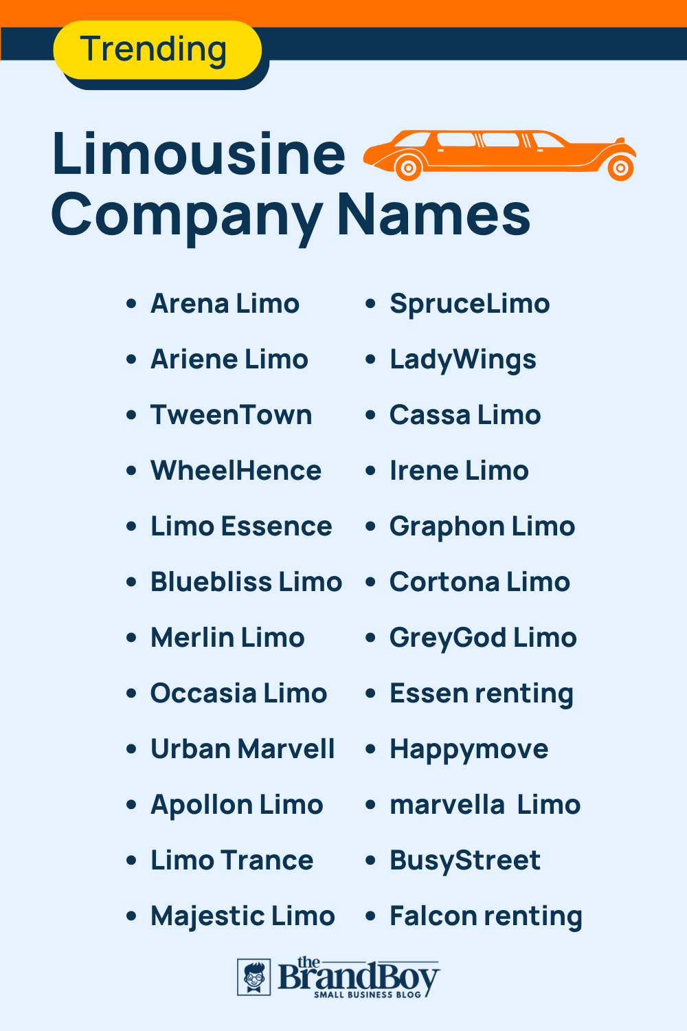 464+ Limousine Company Name Ideas, Suggestions & Domain Ideas ( Video ...