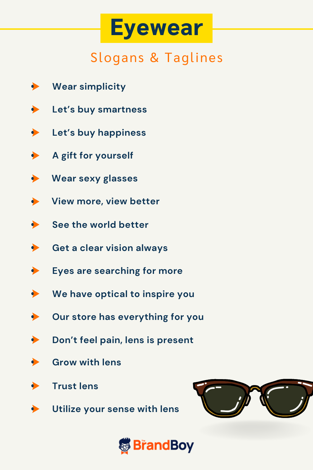 785+ Eyewear Slogans to Enhance Your Look - theBrandBoy