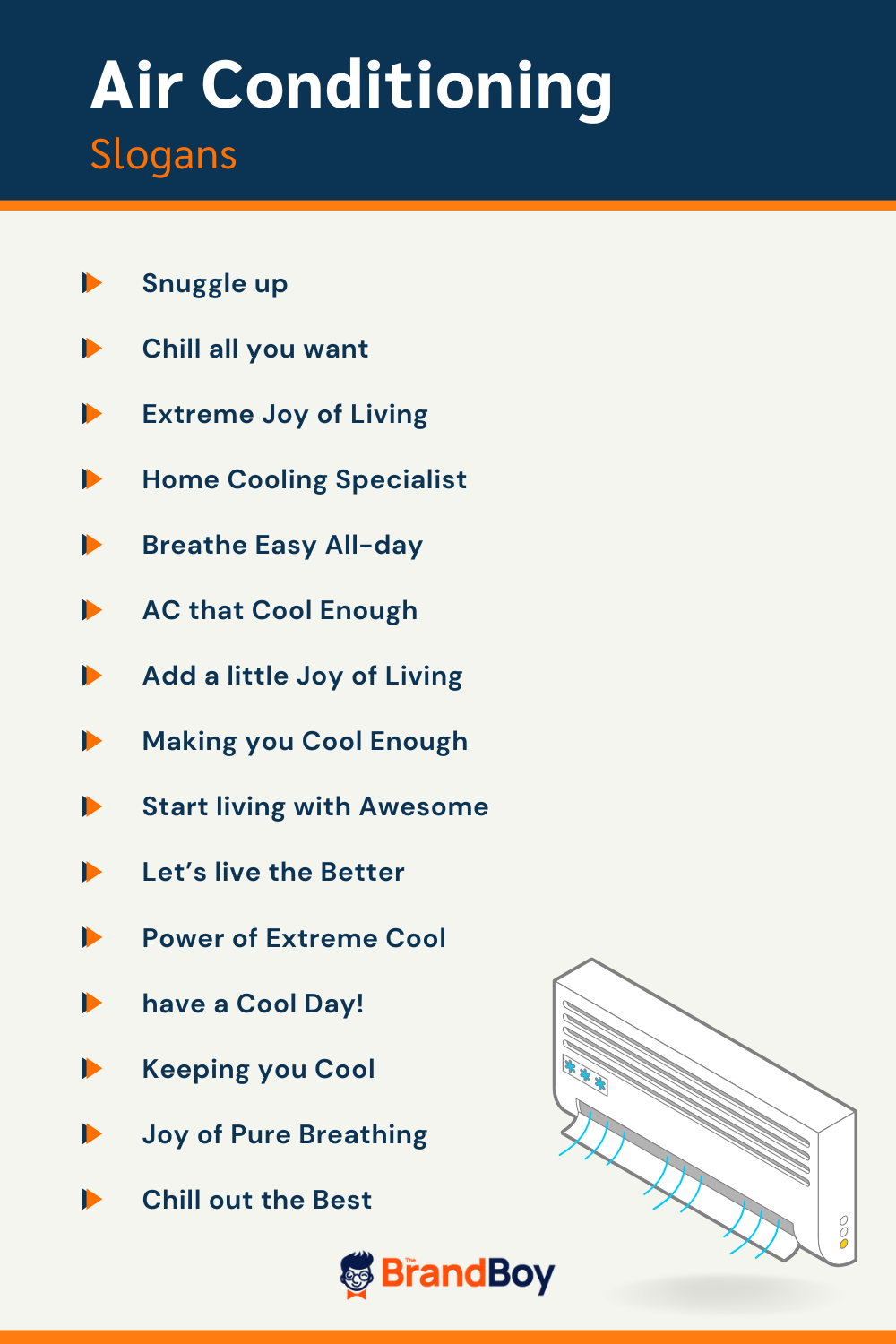 989+ Air Conditioning Slogans And Taglines (Generator + Guide) - BrandBoy