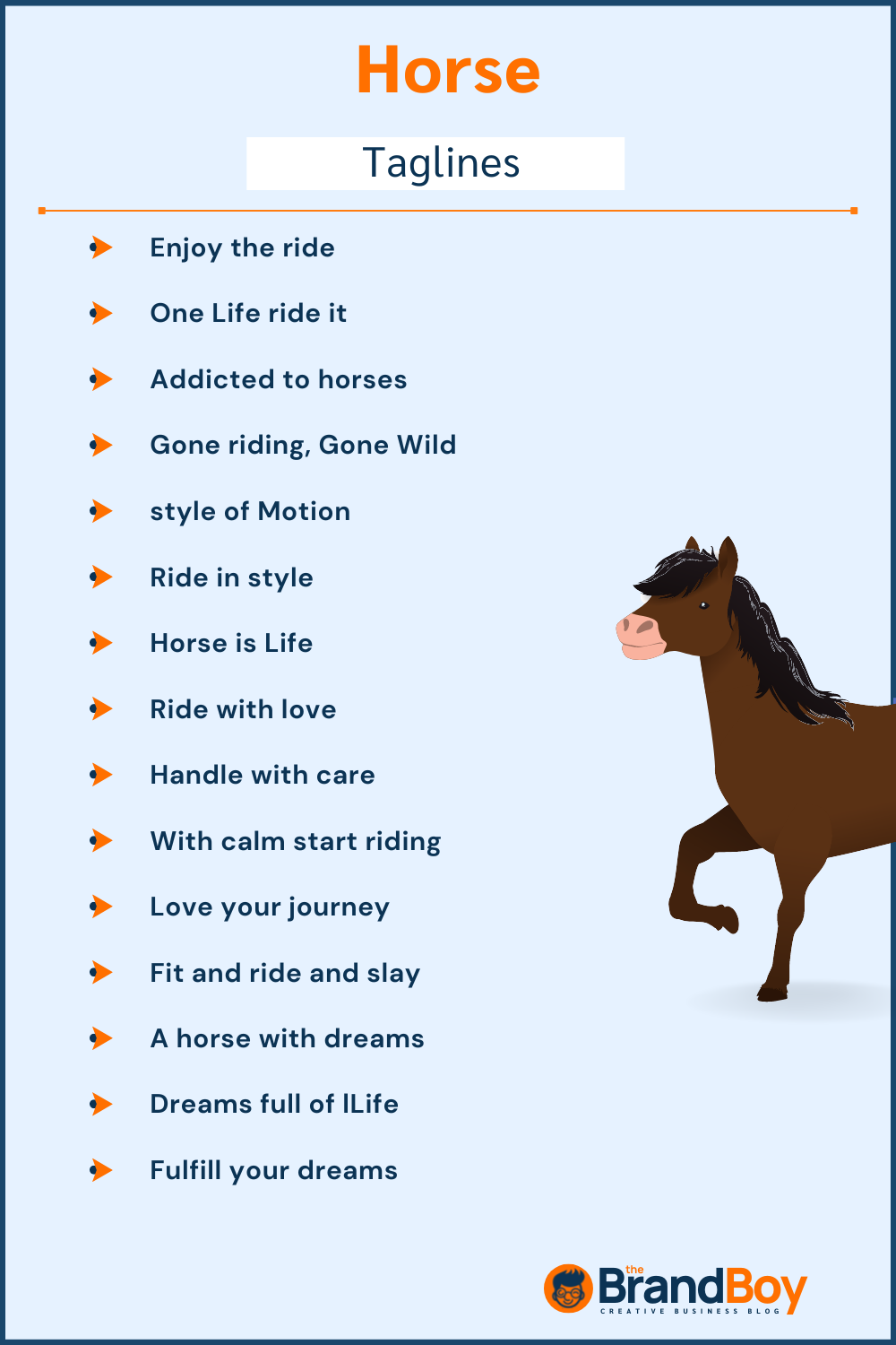 452+ Catchy Horse Slogans and Taglines - Thebrandboy.com