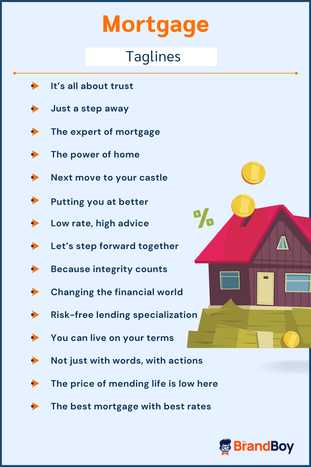 599+ Catchy Mortgage Slogans And Taglines (Generator + Guide)