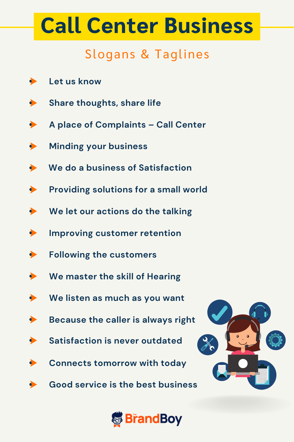 859+ Call Center Slogans and Taglines (Generator + Guide) - BrandBoy