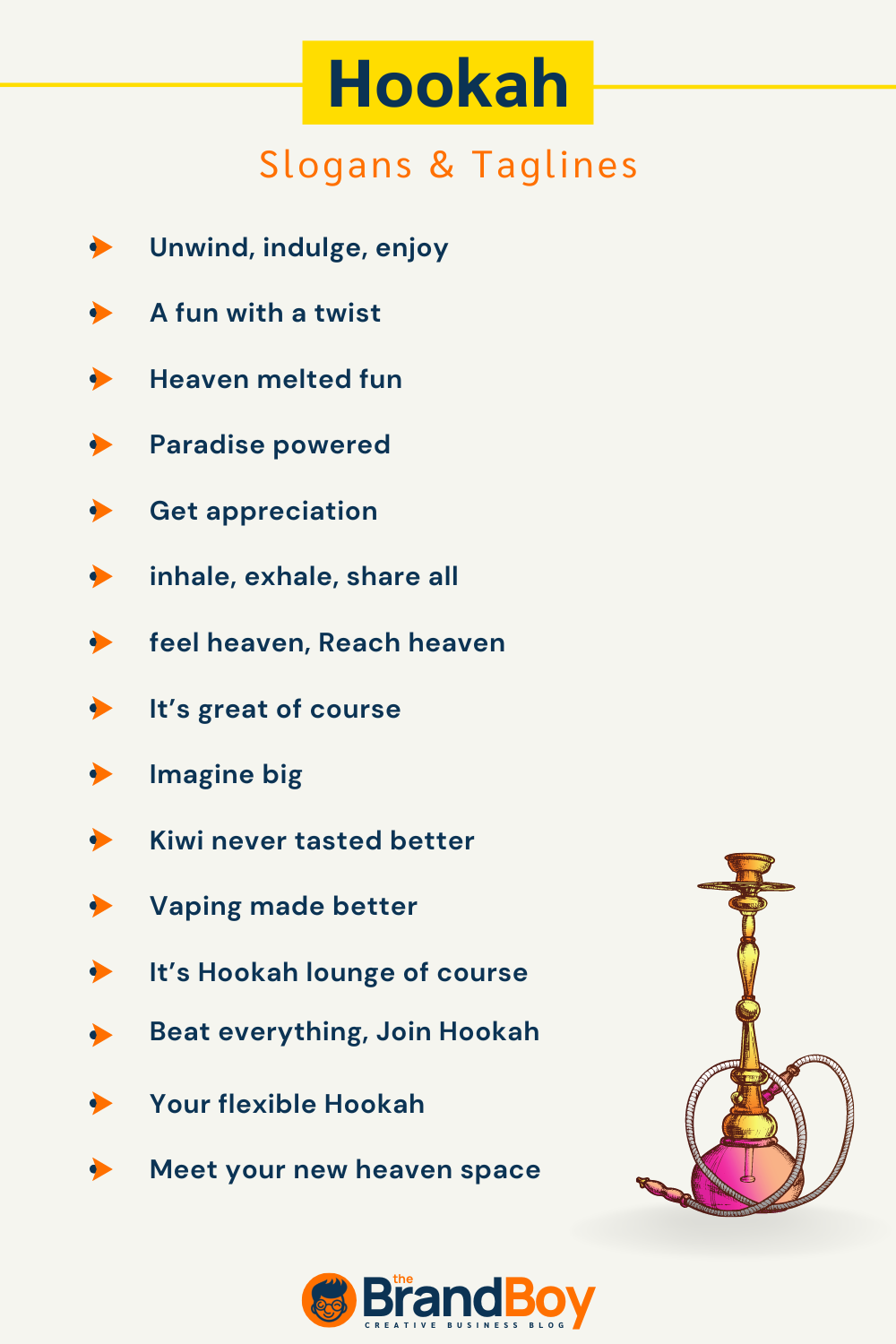 473+ Catchy Hookah Slogans, Taglines, And Captions - theBrandBoy
