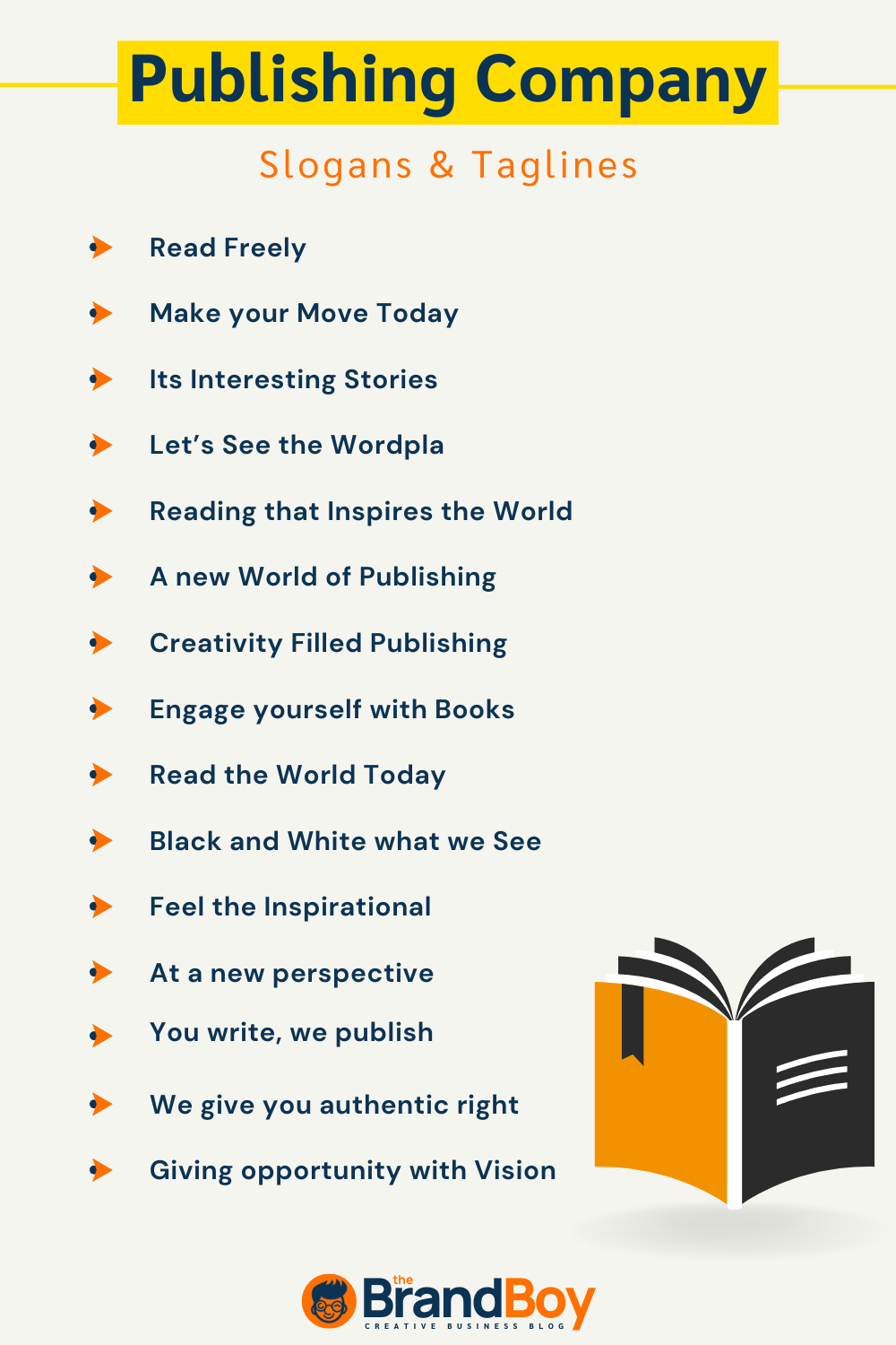 305+ Catchy Publishing Slogans and Taglines To Elevate Your Presence ...