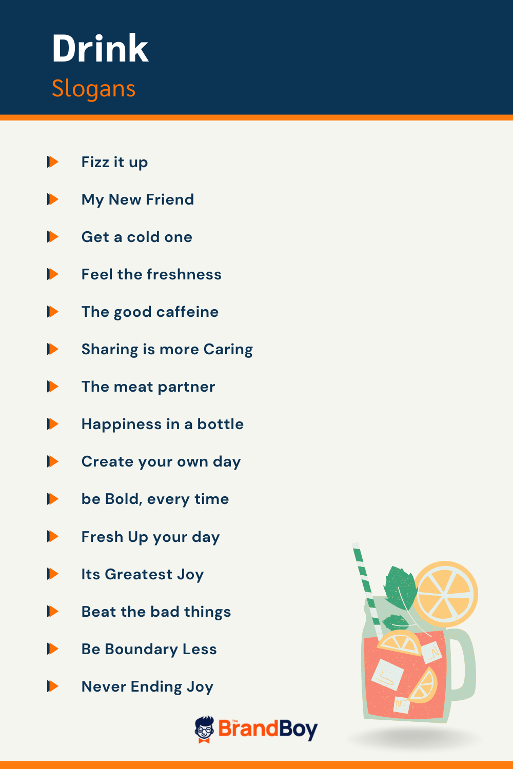 896+ Drink Slogans and Taglines Collection - BrandBoy