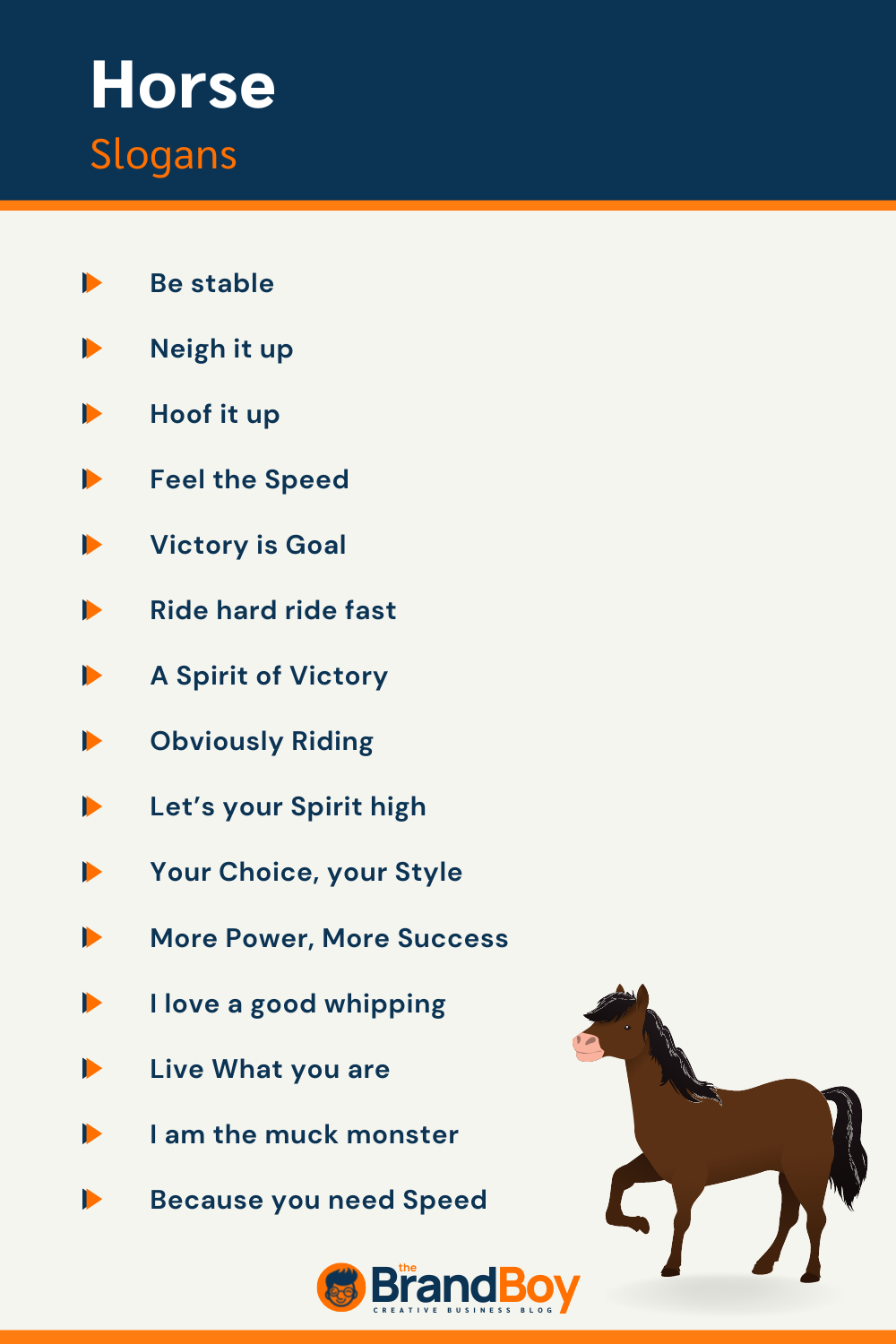 452+ Catchy Horse Slogans and Taglines - Thebrandboy.com