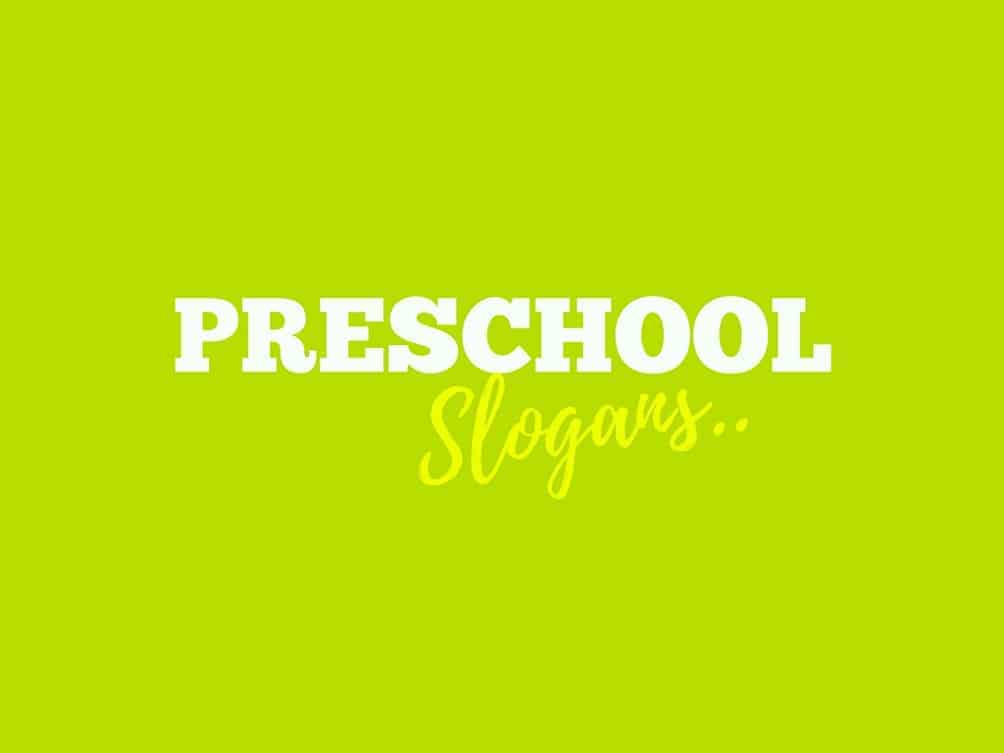 201+ Catchy Preschool Slogans and Taglines - theBrandBoy