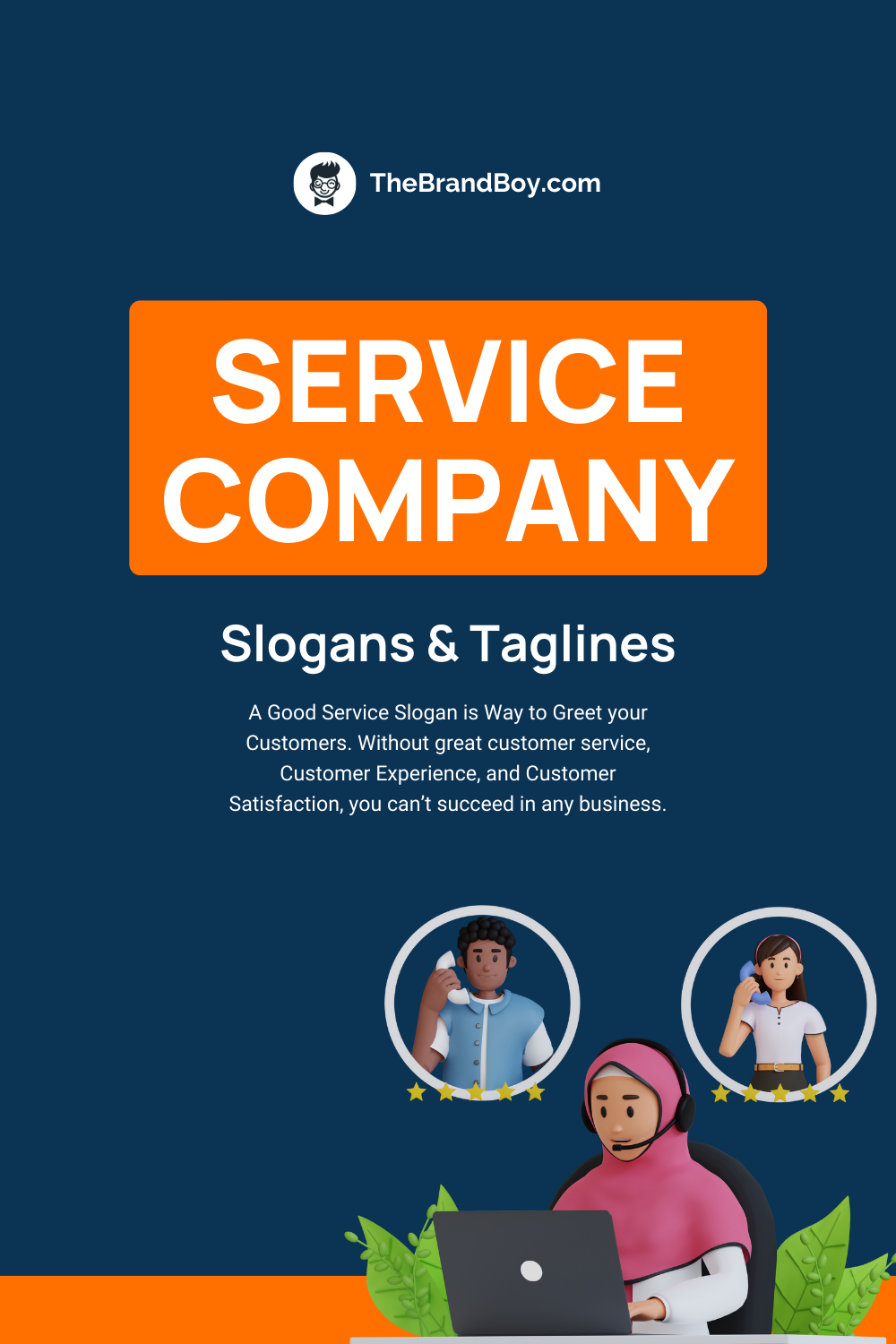 401+ Service Company Slogans And Taglines (Generator + Guide)