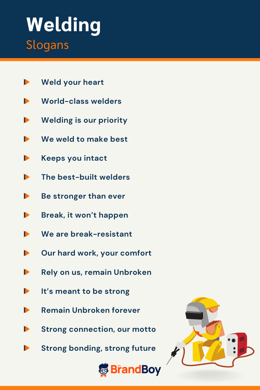 689+ Catchy Welding Slogans And Taglines (Generator + Guide)