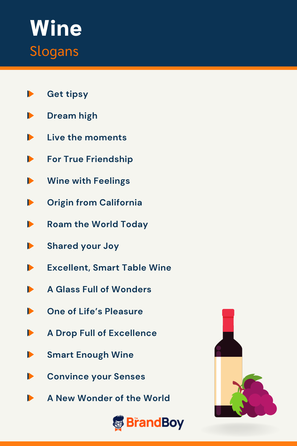 740+ Catchy Wine Slogans and Taglines (Generator + Guide) | Thebrandboy
