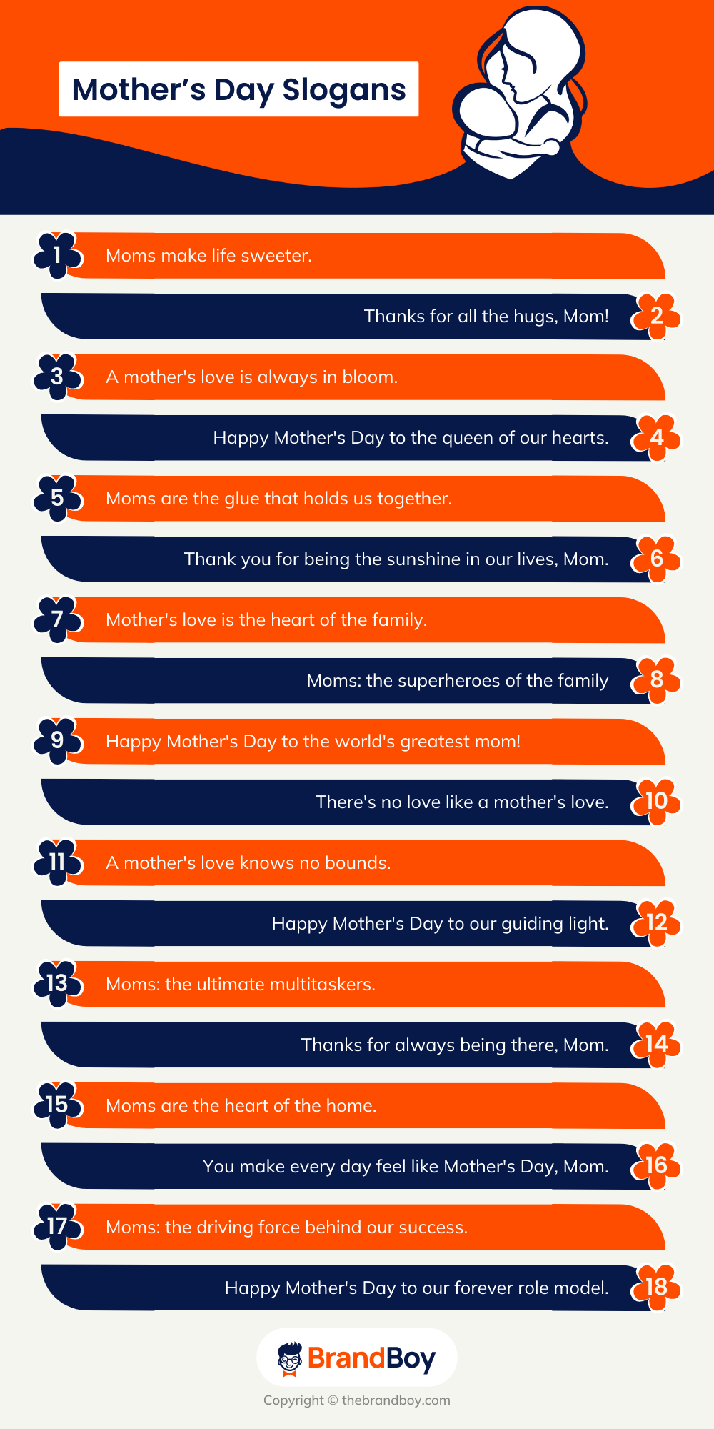 670+ Mother's Day Slogans And taglines (Generator + Guide)