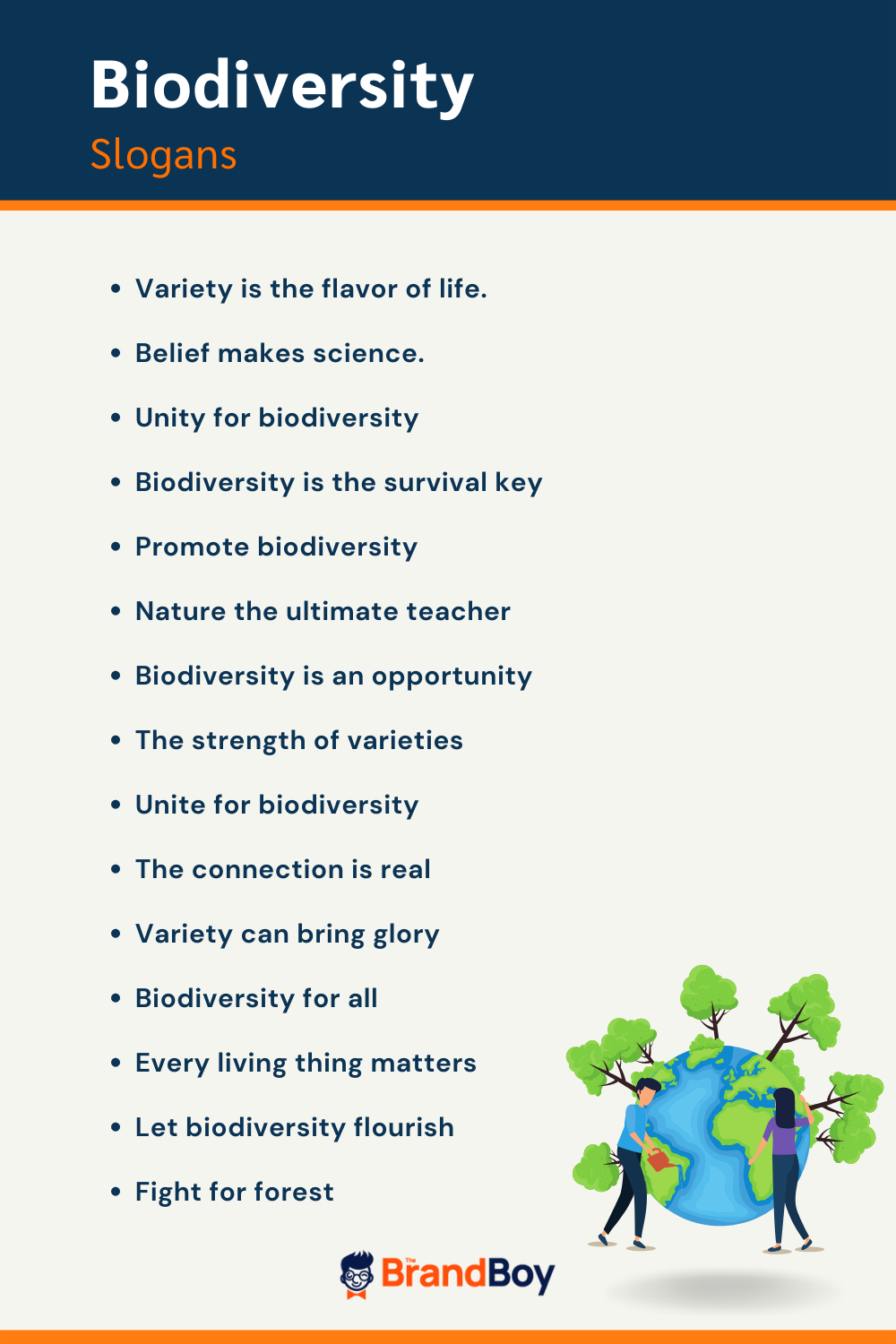 450+ Amazing Biodiversity Slogans -TheBrandBoy.com