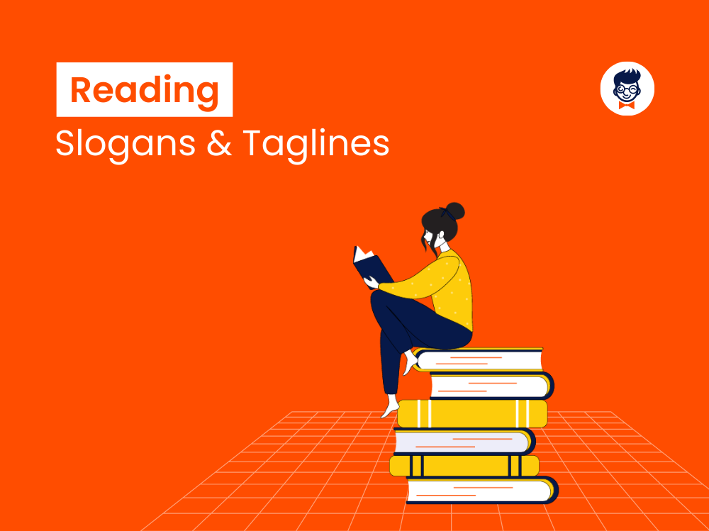 390+ Reading Slogans And Taglines (Generator + Guide) | Thebrandboy