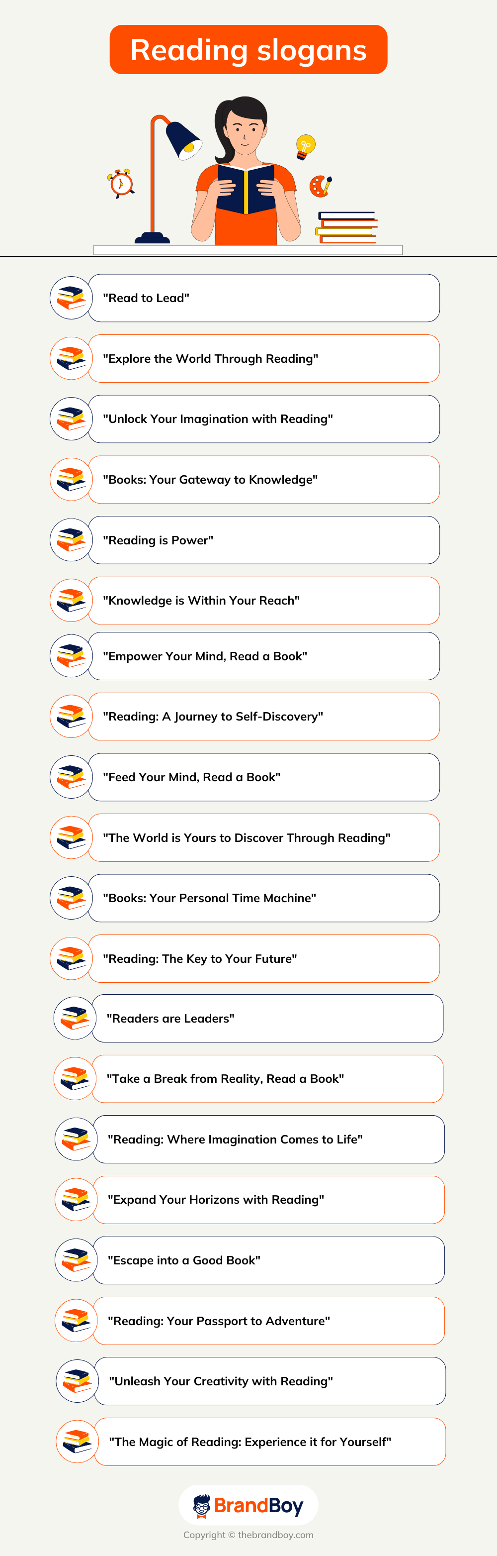 390+ Reading Slogans | Thebrandboy