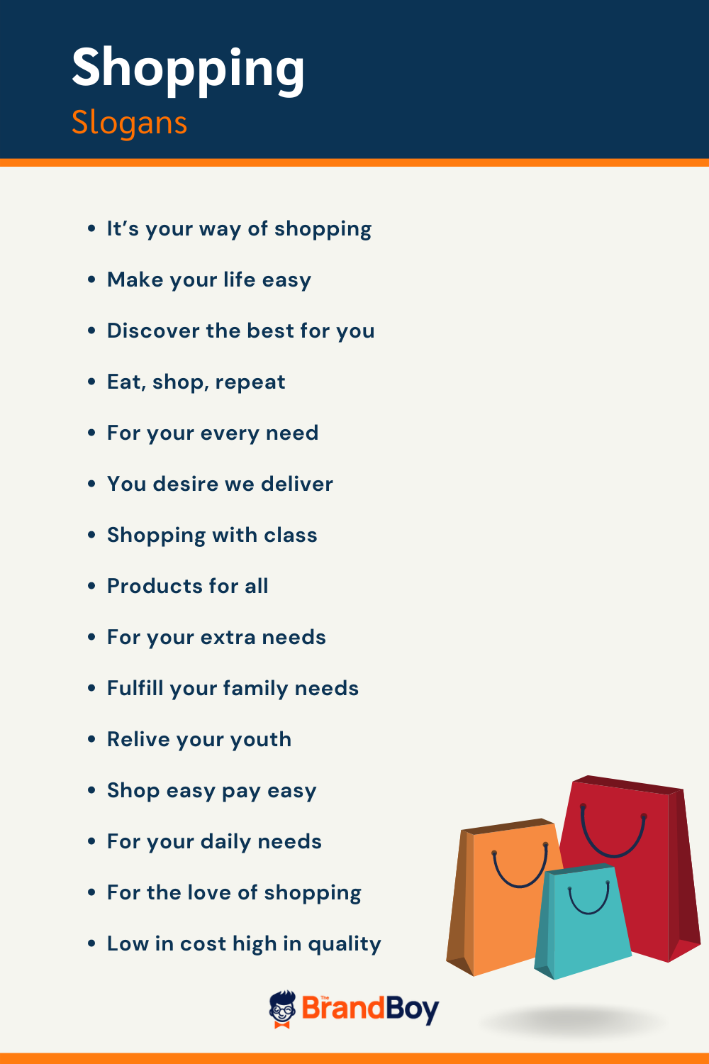 874+ Amazing Shopping Slogans
