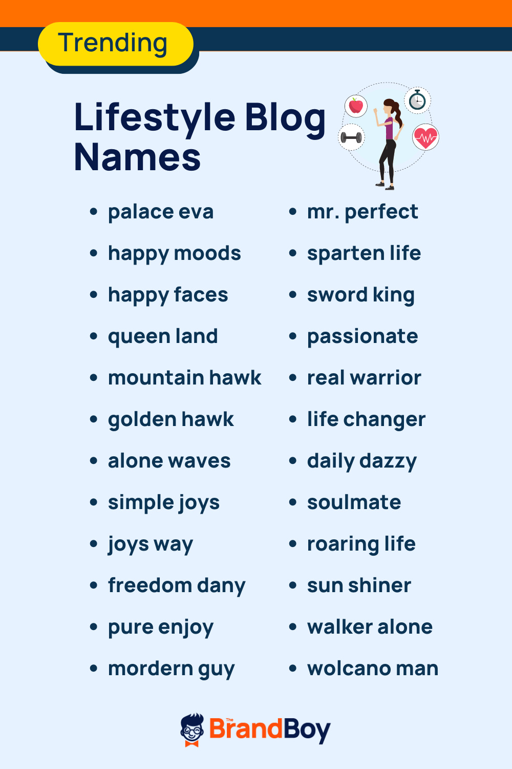 Lifestyle Blog Names: 280+ Catchy And Cool Names - Thebrandboy