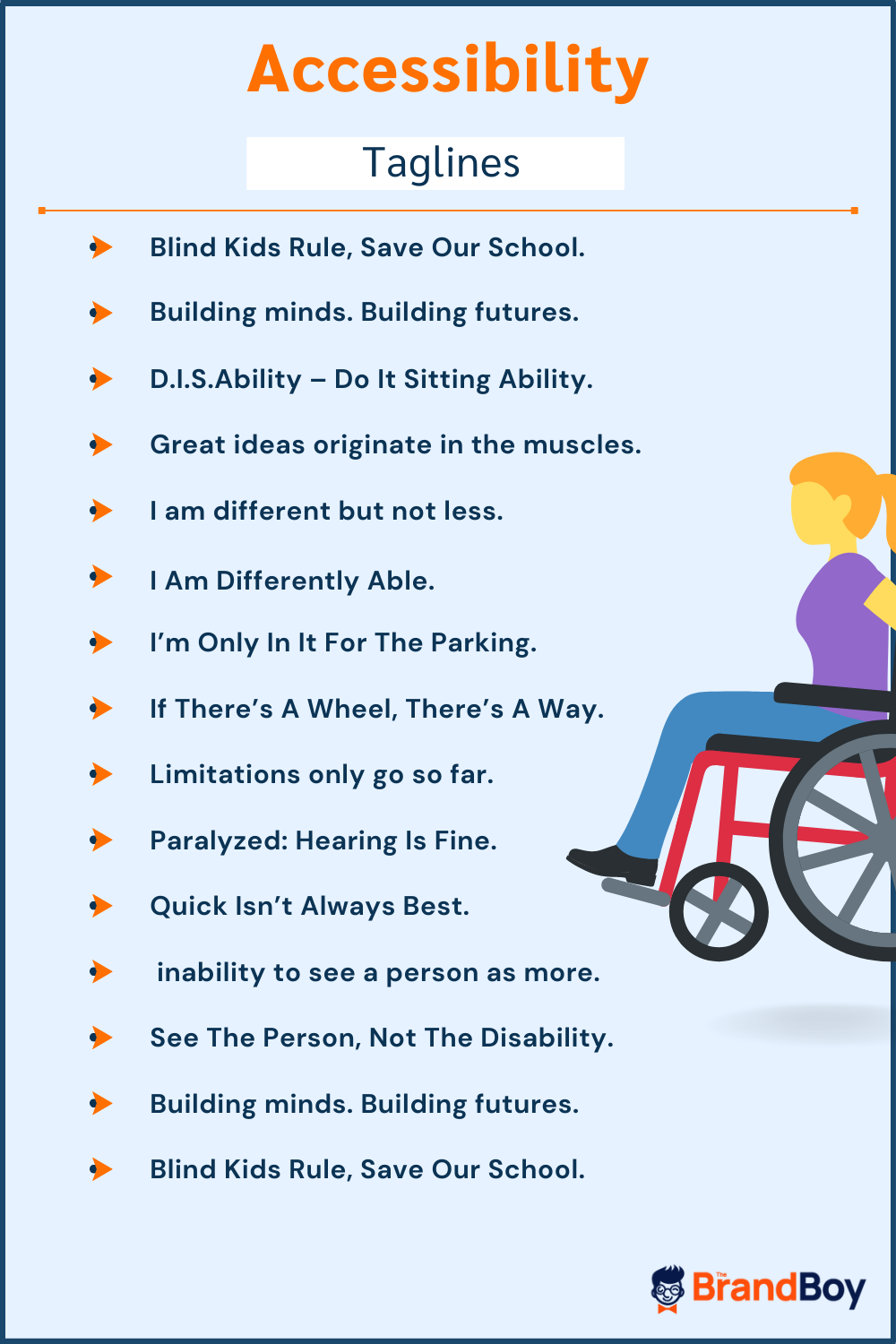781+ Accessibility and Disability Slogans and Tagines (Generator ...