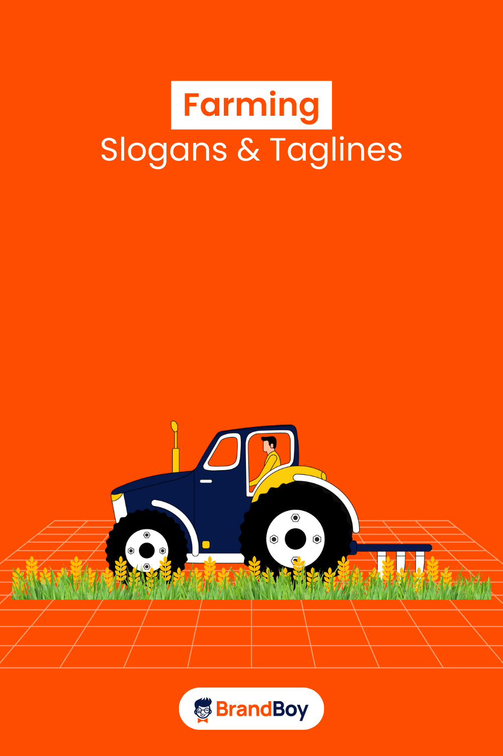 905+ Catchy Farming Slogans Collection - TheBrandBoy.com