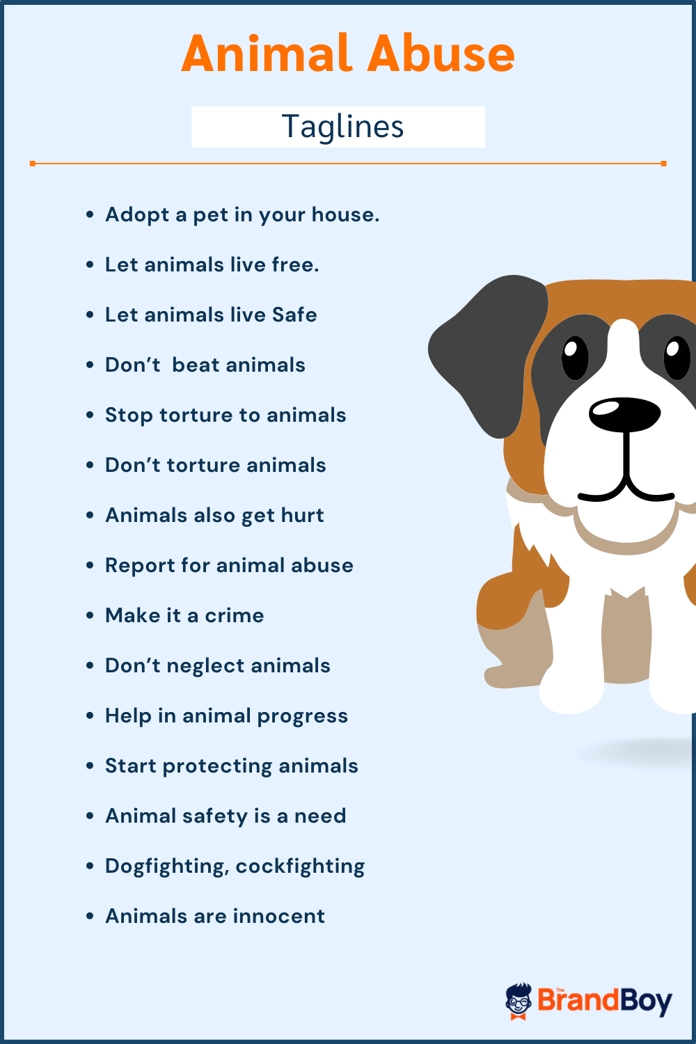 714+ Great Animal Abuse Slogans (generator + Guide) - Thebrandboy.com