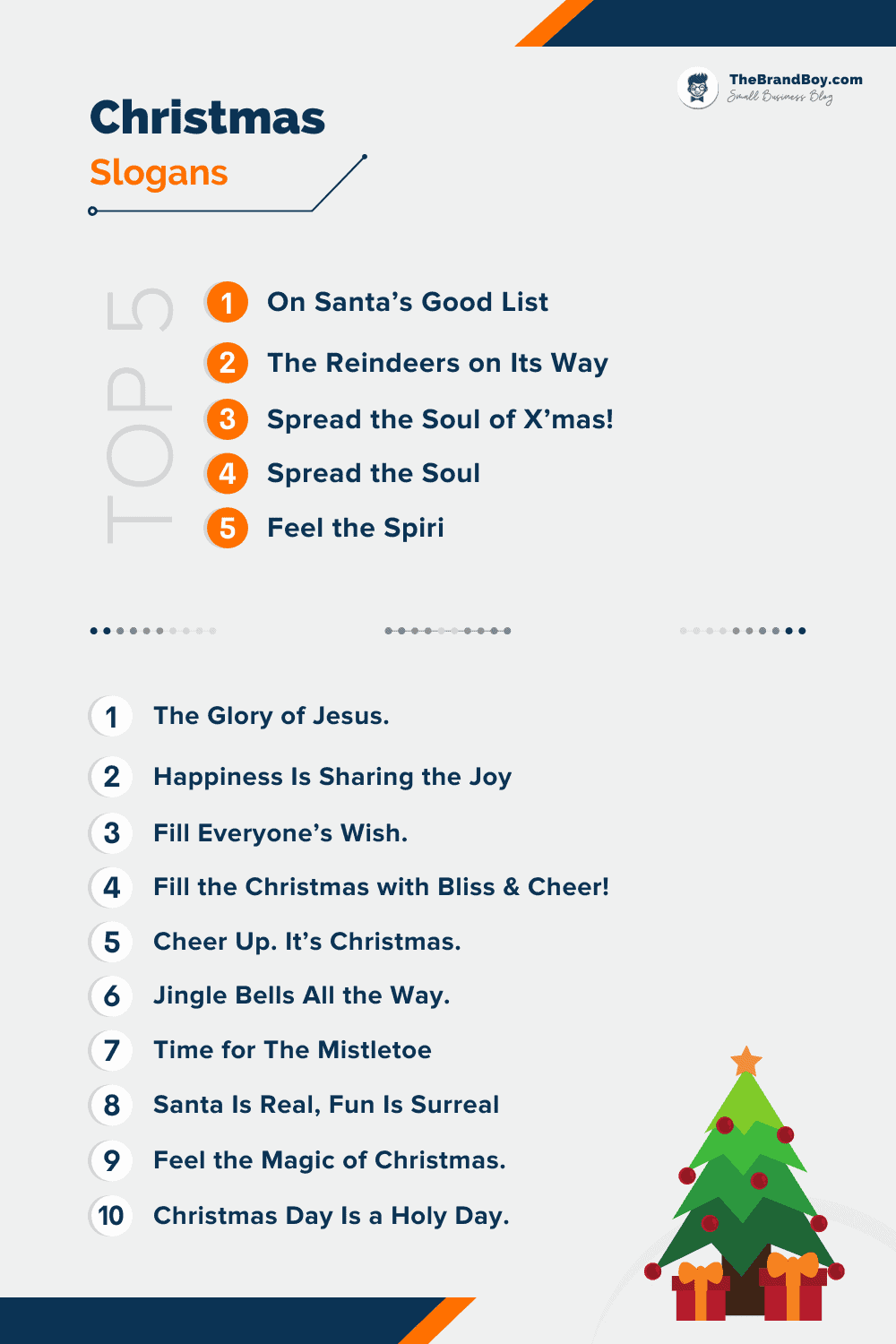 755+ Christmas Slogans That Spreads Joy!- TheBrandBoy.Com