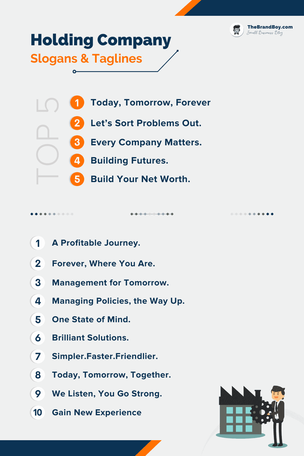 190 Best Holding Company Slogans And Taglines BrandBoy