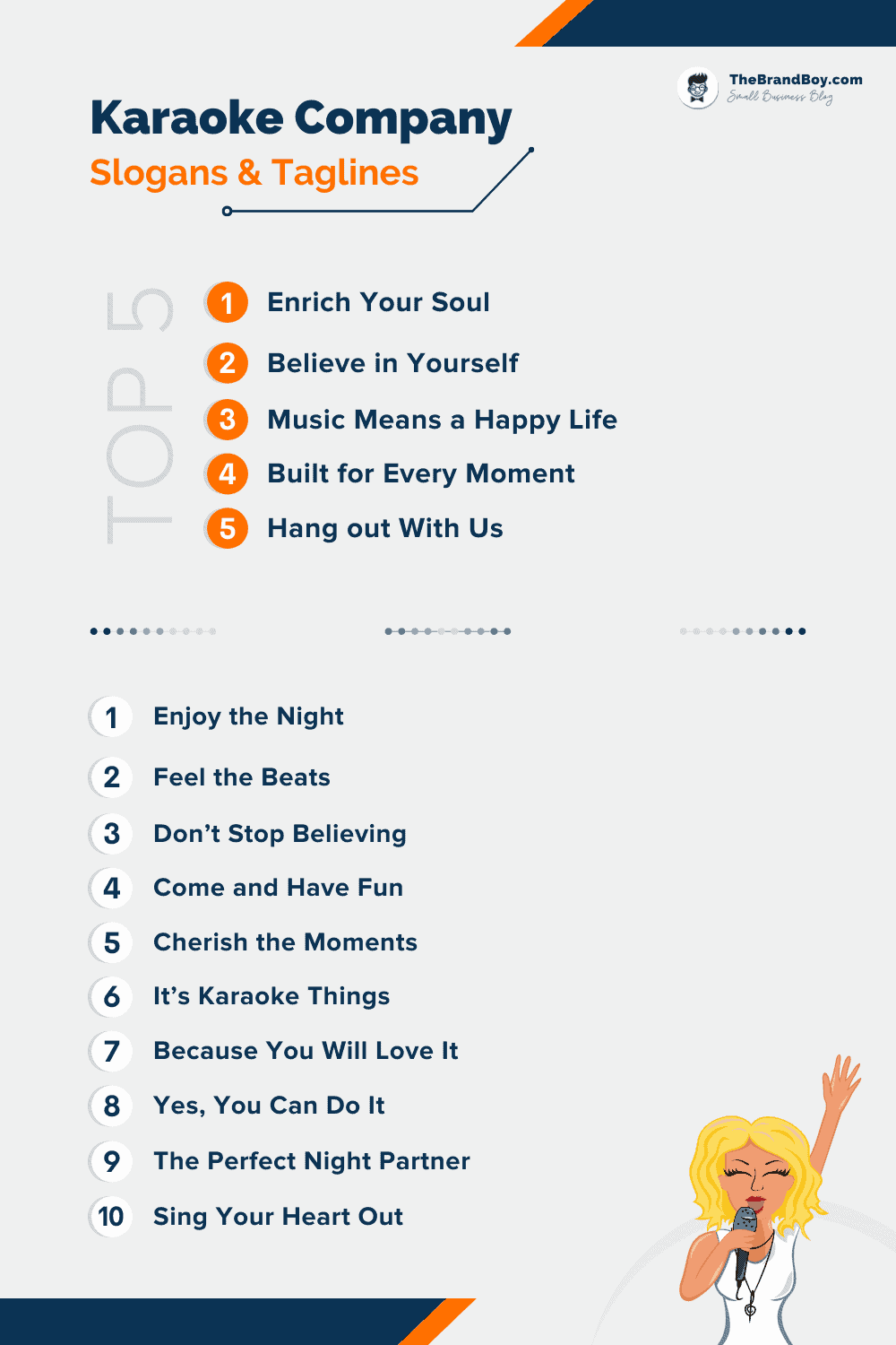 759+ Best Karaoke Slogans and Taglines (Generator + Guide) - Thebrandboy