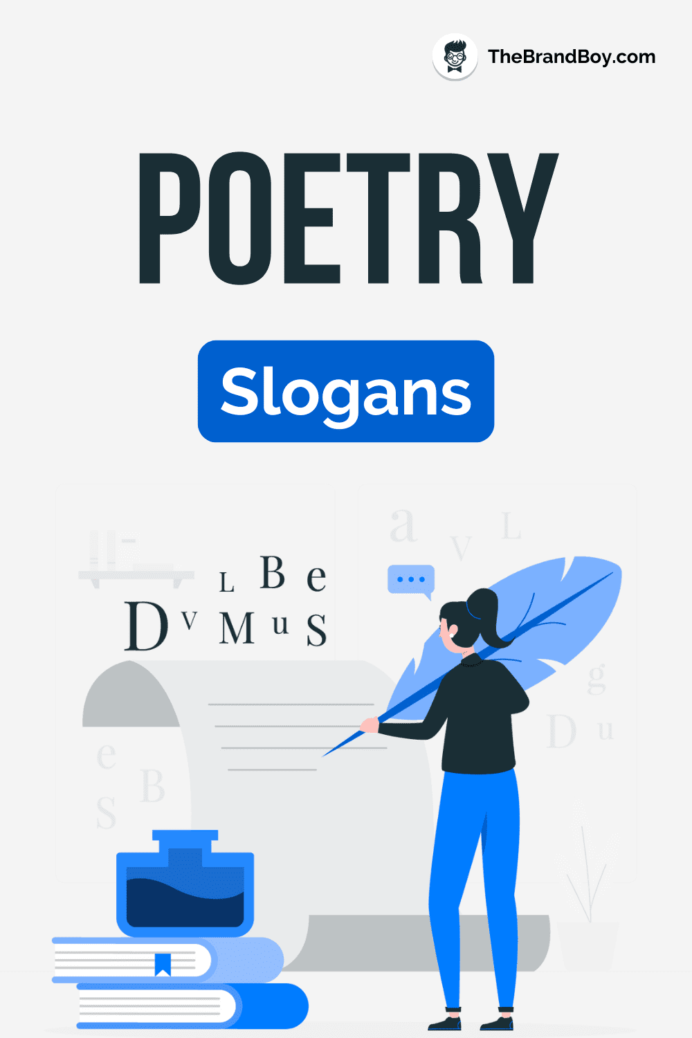 716+ Catchy Poetry Slogans And Taglines (Generator + Guide ...