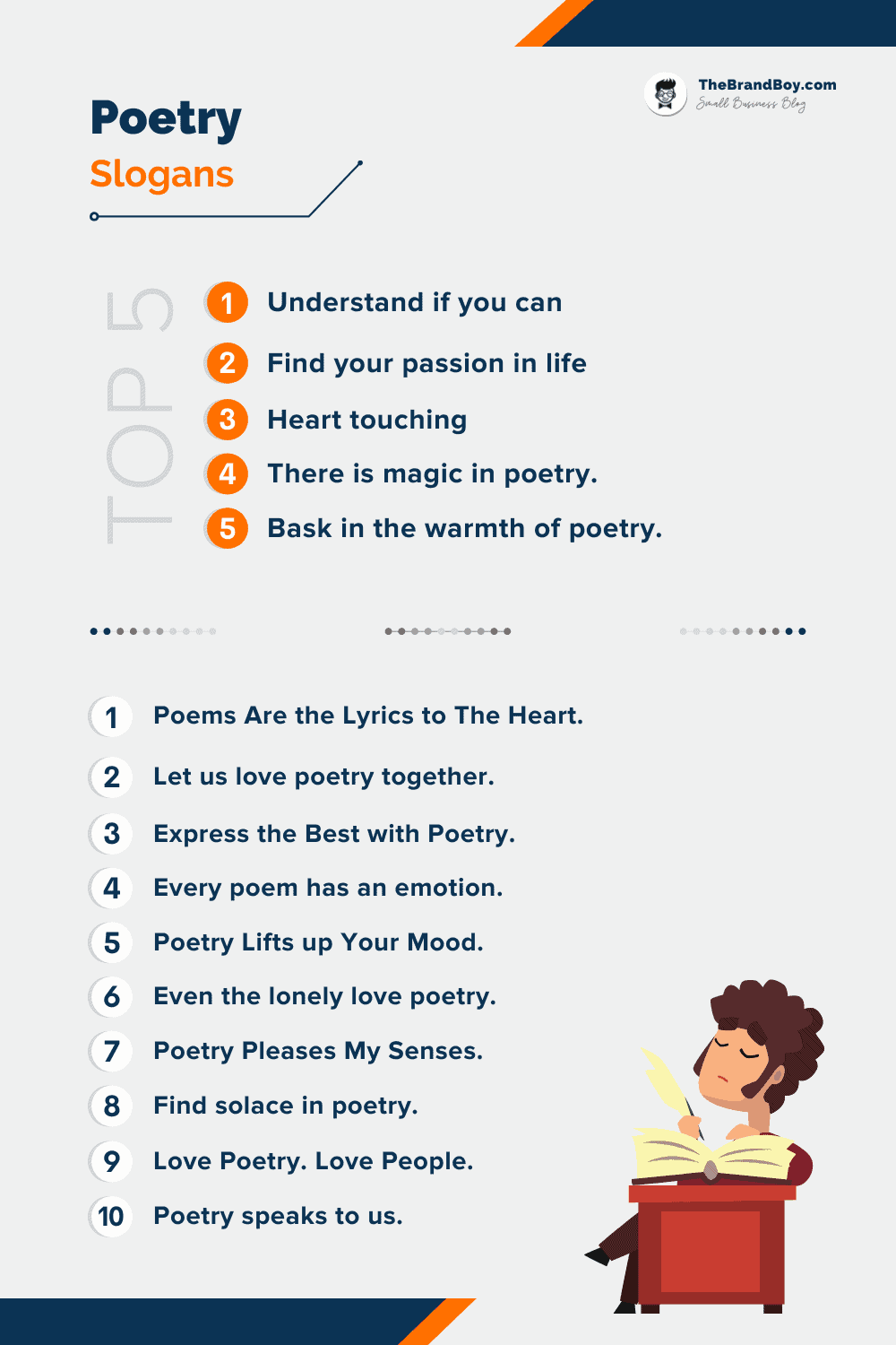 716+ Catchy Poetry Slogans And Taglines (Generator + Guide ...