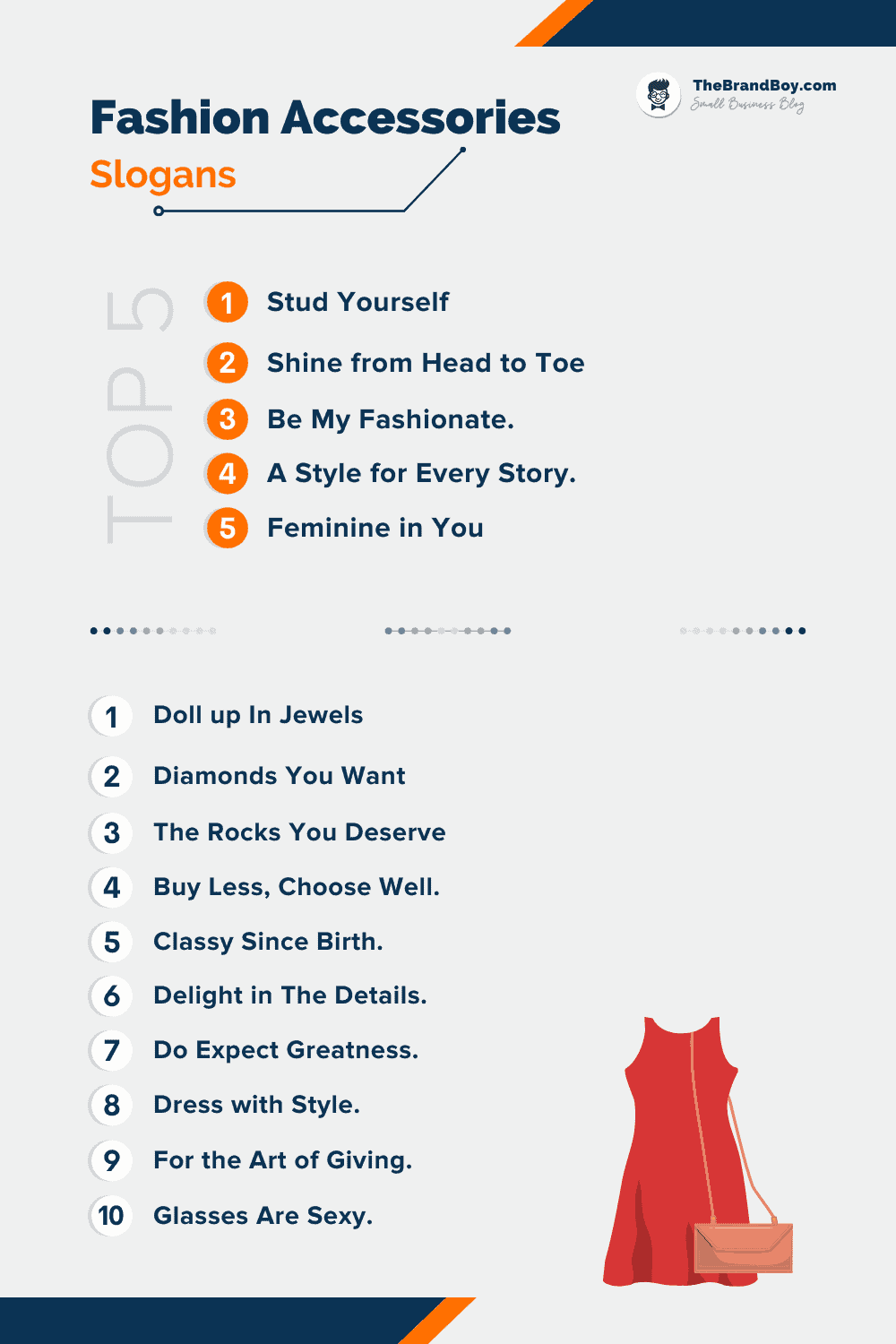 380 Unique Accessories Slogans And Taglines
