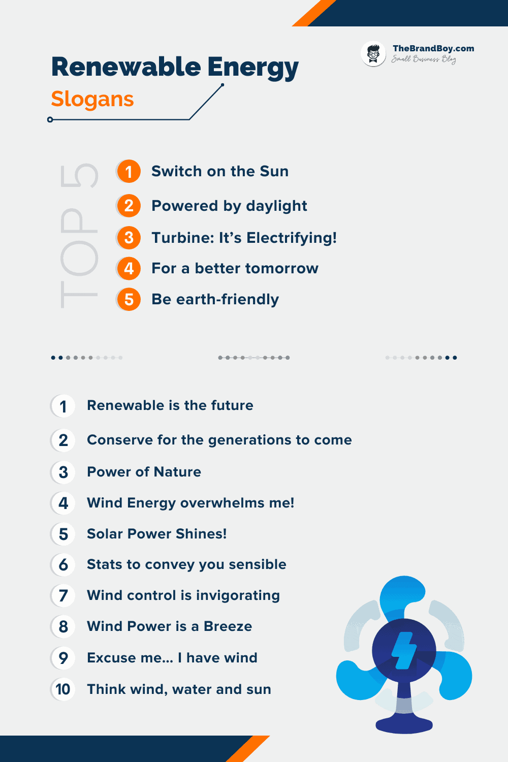 554+ Motivating Renewable Energy Slogans, Taglines (Guide + Generator)