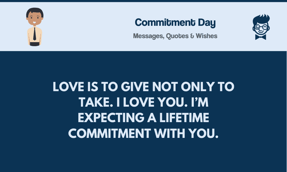 Commitment Day Quotes