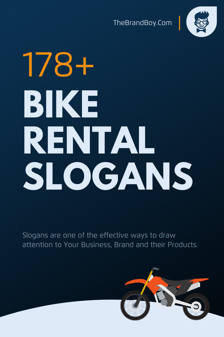 155+ Best Bike Rental Slogans and Taglines - BrandBoy