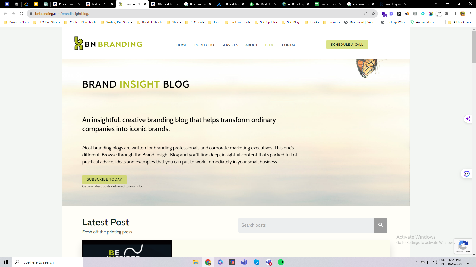 30+ Top Branding Blogs for Branding Insights - BeNextBrand.Com