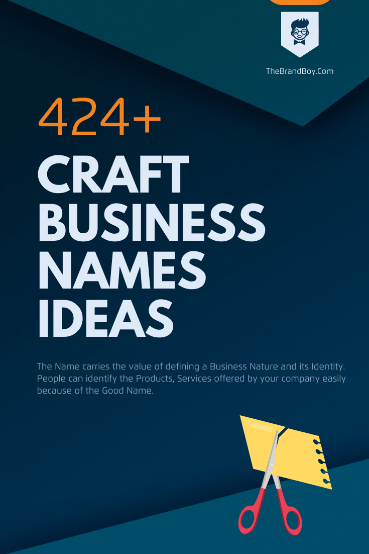 466 Brilliant Craft Business Names Video Infgographic 