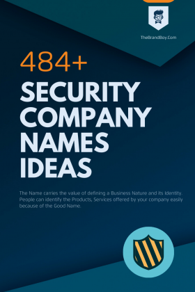 471+ Catchy Security Company Names Ideas - theBrandBoy.Com
