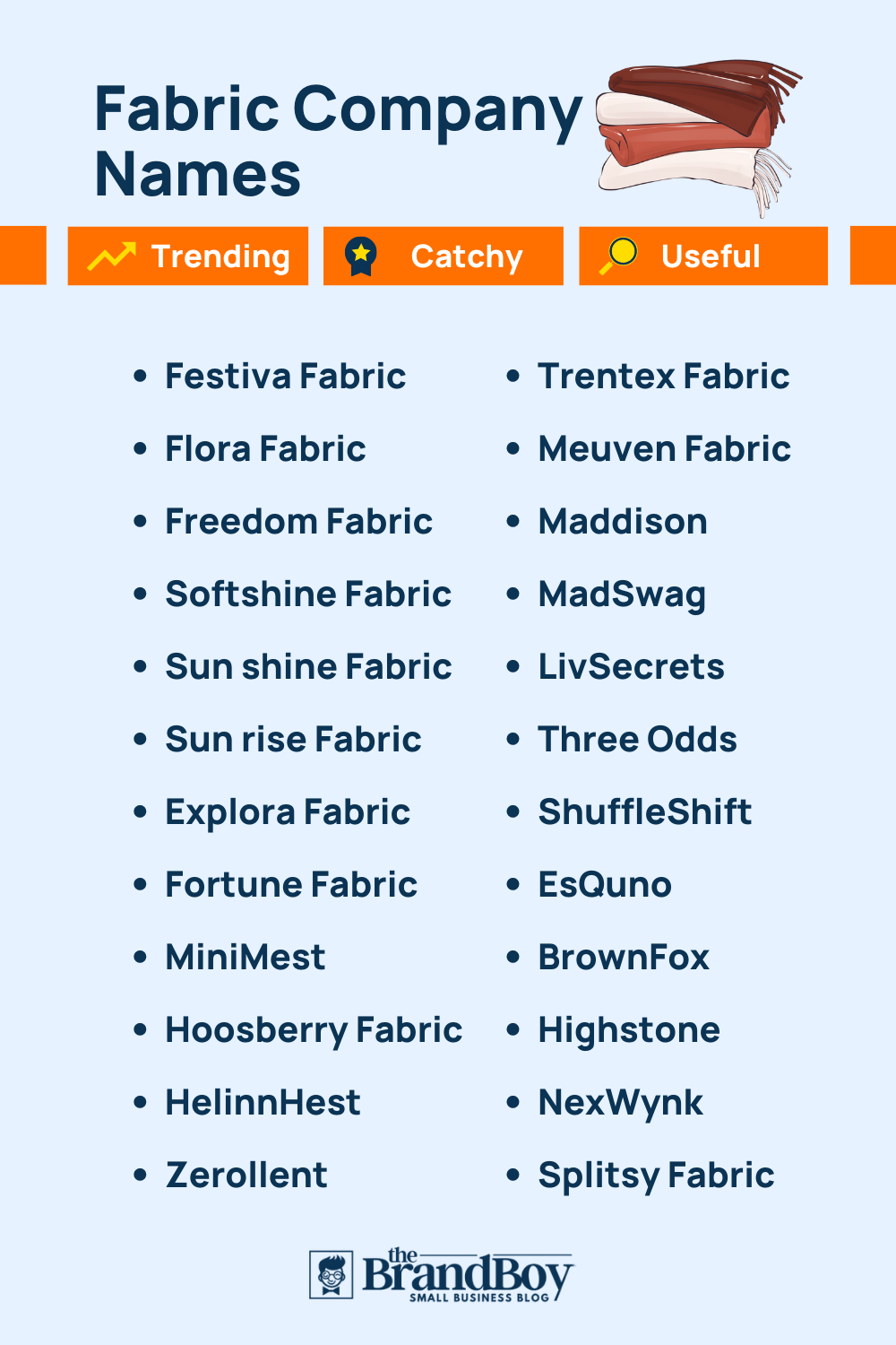 1238+ Textile Business Names Ideas - theBrandBoy.Com