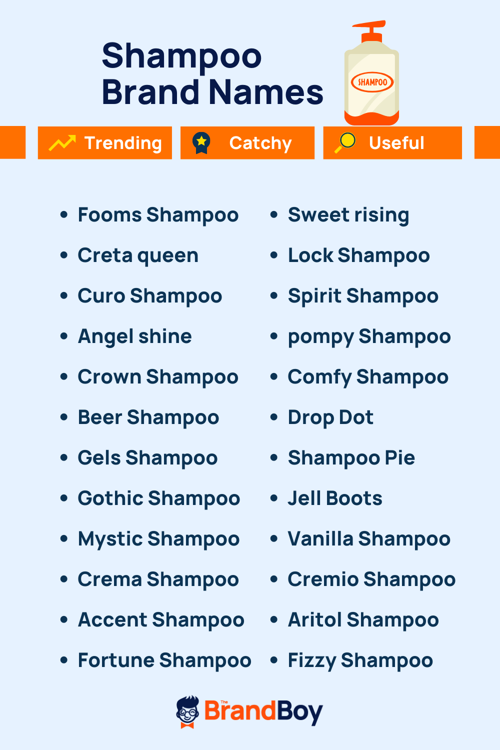 1650+ Shampoo Brand Name Ideas (Generator + Guide) - BrandBoy